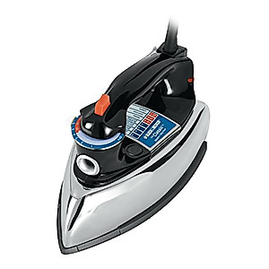 BLACK+DECKER Classic Steam Iron, F67E,White/Black,10.5" x 16.3" x 6.6"