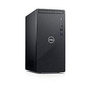 Dell Inspiron 3891 MT Mini Tower Desktop | Core i3-10105 - 1TB HDD Hard Drive - 8GB RAM | 8 cores @ 4.4 GHz Win 10 Home Black (Renewed)