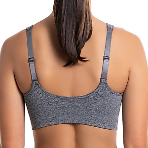 PUMA Women’s Seamless Convertible Sports Bra, 2-Pack (as1, Alpha, m, Regular, Regular, Black/Gray)
