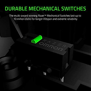 Razer Death Adder Essential - Right-Handed Gaming Mouse (RZ01-02540100-R3U1) (Renewed)