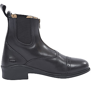 Dublin Evolution Zip Front Paddock Boots, Black, Ladies 8.5