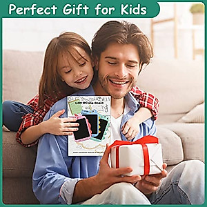 Fullware LCD Writing Tablet for Kids, 10 Inch Colorful Drawing Board, Learning Educational Toddler Toys Gifts for Kids, Drawing Tablet Gift for Boys Girls 3 4 5 6 7 8 Years Old (Green-Dinosaur)