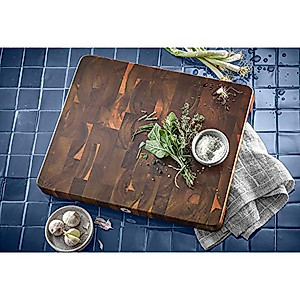 WMF Acacia, Gentle Wood is Softer Steel, Board Offers a Flexible and Thus Blade Friendly Base for All Types of Chopping and Cutting Work