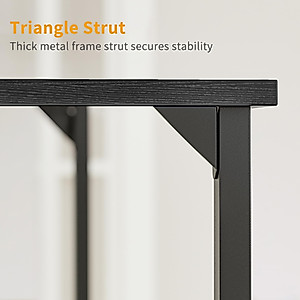 Cubiker Small Computer Desk, 32 inch Home Office Kids Desk for Bedroom and Small Spaces, Modern Simple Table for Studying, Writing, Working, Black