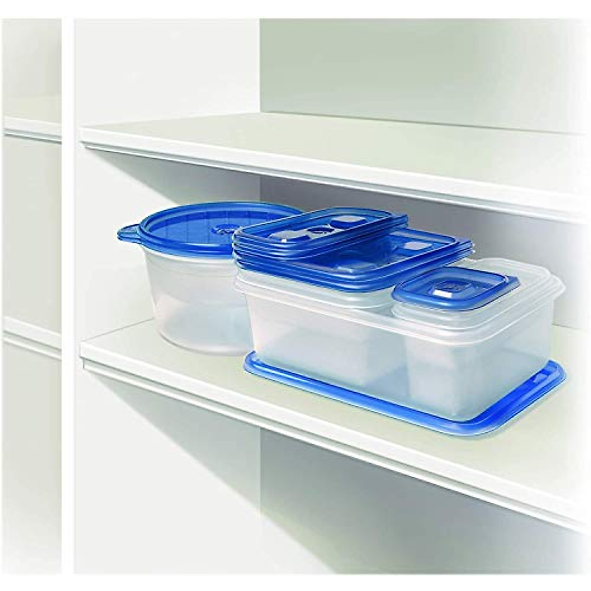 Ziploc 26 Pack To Go Disposable Rectangular Food Containers, 1.18L, Small