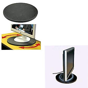 Elife 10'' Diameter 360° Rotating Turntable Heavy Duty Rotating Swivel Steel Ball Bearings Stand for TV/Turntable/Lazy Susan /Monitor
