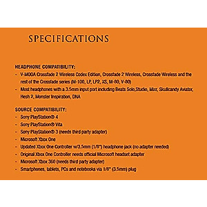 V-MODA BoomPro Microphone Detachable Flexible Boom Microphone for Headphones