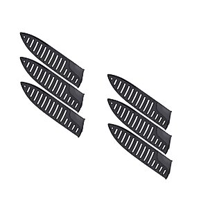 Hemoton 6pcs Cutter Sheath Protector Cutter Guards Restaurant Sheath Protector Cutter Sheath Sleeve Universal Sheath Sleeves Plastic Covers Cutter Sleeve Fruit Protection