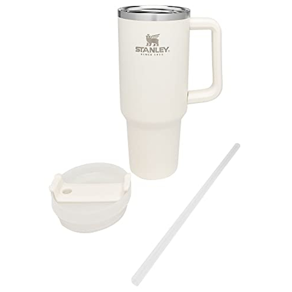 Stanley Adventure Quencher Travel Tumbler 40 oz Pack of 1 Cream Color