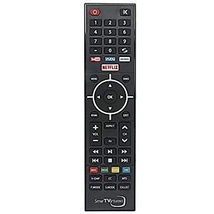 Remote Control Replacement for RCA Smart TV Virtuoso RNSMU5536