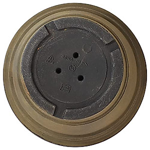 Sunnydaze Franklin Flower Pot Planter - Outdoor/Indoor Unbreakable Polyresin - UV-Resistant Sable Finish - Single - Large 20-Inch Diameter