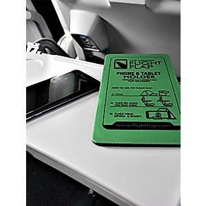 Flight Flap Phone & Tablet Holder, Designed for Air Travel - Flying, Traveling, in-Flight Stand, Compatible with iPhone, Compatible with Android and Compatible with Kindle Mobile Devices (Original)