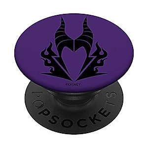 Disney Villains Maleficent Simple Horns PopSockets PopGrip: Swappable Grip for Phones & Tablets