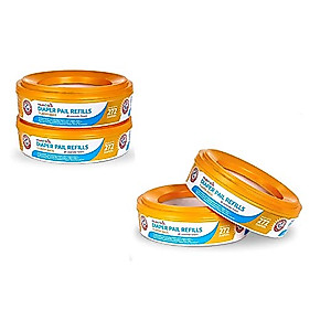 Munchkin Arm and Hammer Diaper Pail Refill Rings, 1088 Count