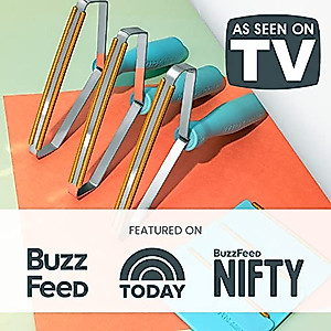 Uproot Cleaner Pro Reusable Cat Hair Remover - Special Dog Hair Remover Multi Fabric Edge and Carpet Scraper by Uproot Clean - Easy Pet Hair Remover for Couch, Pet Towers & Rugs - Gets Every Hair!