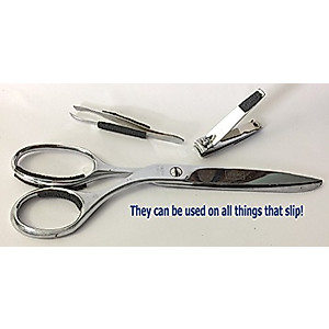 Get a Grip Solutions 16 Get-A-Grip Strips for Stuff That Slips | 48 Square Inches of Coverage | Non-Slip/Anti-Slip Surface Grip | Great for Phone, Laptop, Tablets. Anything That Slips