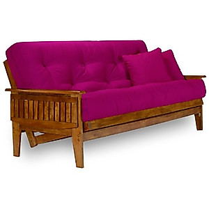 Nirvana Futons Eastridge Futon Frame - Full Size (Frame Only), Solid Hardwood