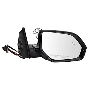 TRQ Right Mirror Passenger Side Compatible with 2019-2020 Volkswagen Atlas VW1321177