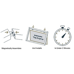 Frame My TV Deco TV Frames - Ornate Gold Smart Frame Compatible ONLY with Samsung The Frame TV (32", Fits 2021-2024 Frame TV)