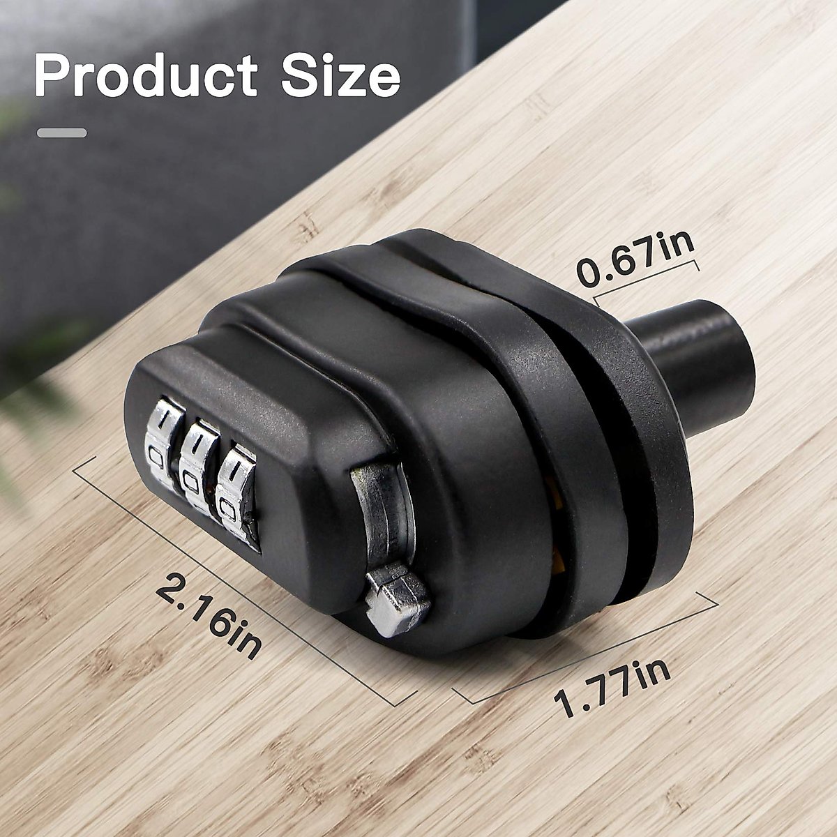 RioRand Trigger Lock 3 Digit Set Your Own Combination Gun Loc 5PCS