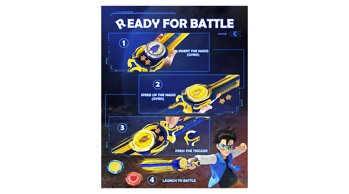 Infinity Nado Stadium Battling Tops Toy for Ages 8-12