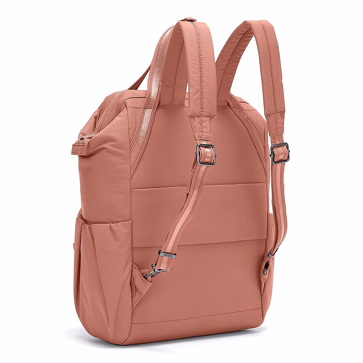 Pacsafe Women's Citysafe CX 17L Anti Theft Backpack-Fits 16 inch Laptop, ECONYL Rose, One Size