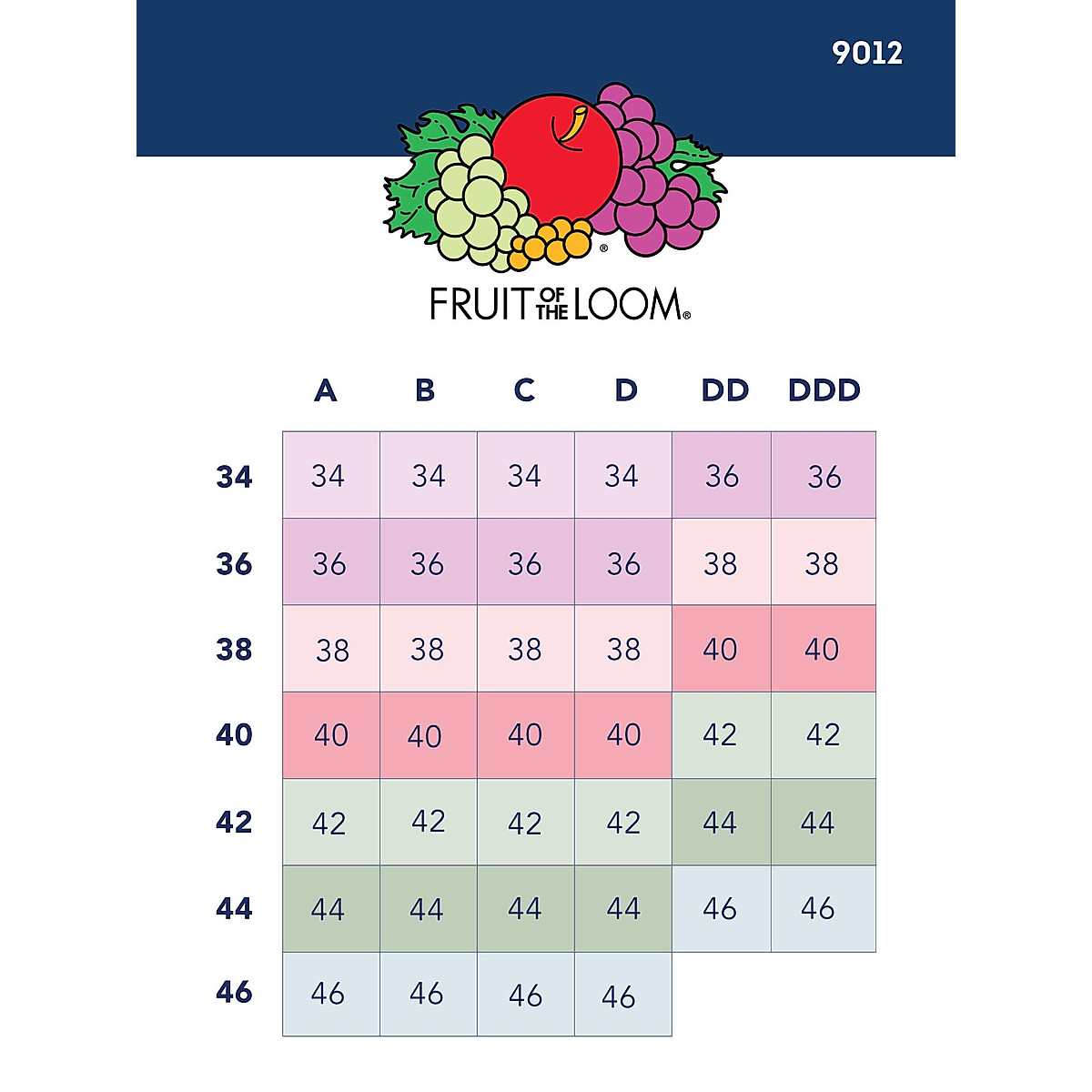 Fruit of the Loom Womens Built Up Tank Style Sports Bra