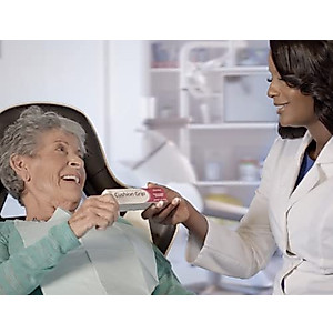 Cushion Grip Thermoplastic Denture Adhesive for Refitting and Tightening Loose Dentures [Not a Glue Adhesive, Acts Like a Soft Reliner] (1 Oz) Hold Dentures for Up to 4 Days.