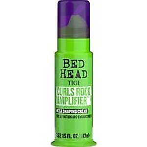 Bed Head by TIGI Curls Rock Amplifier Curly Hair Cream for Defined Curls 3.8 oz (Pack of 2)