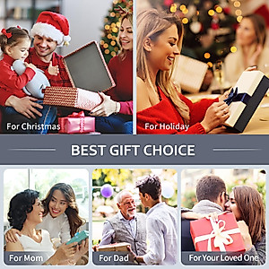 Electric Heating Pad for Back Pain Relife, Cramps, Neck and Shoulder, Moist/Dry Heat Therapy with Auto Shut Off Heating Pads, Holiday Christmas Gifts for Women Men Mom Dad (12"*24"), Gray