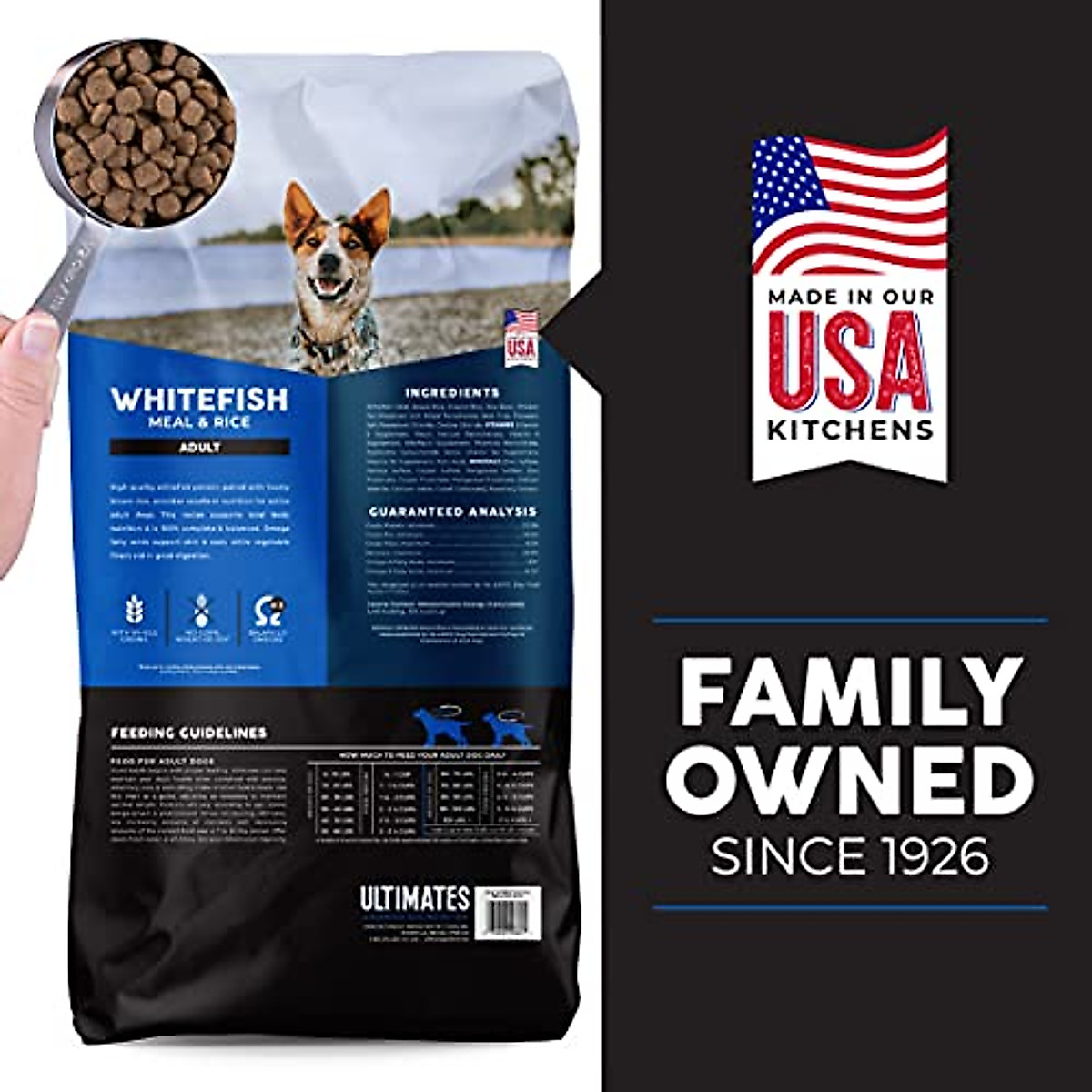 Ultimates Whitefish Meal & Rice Dry Dog Food (28 lb. Bag)