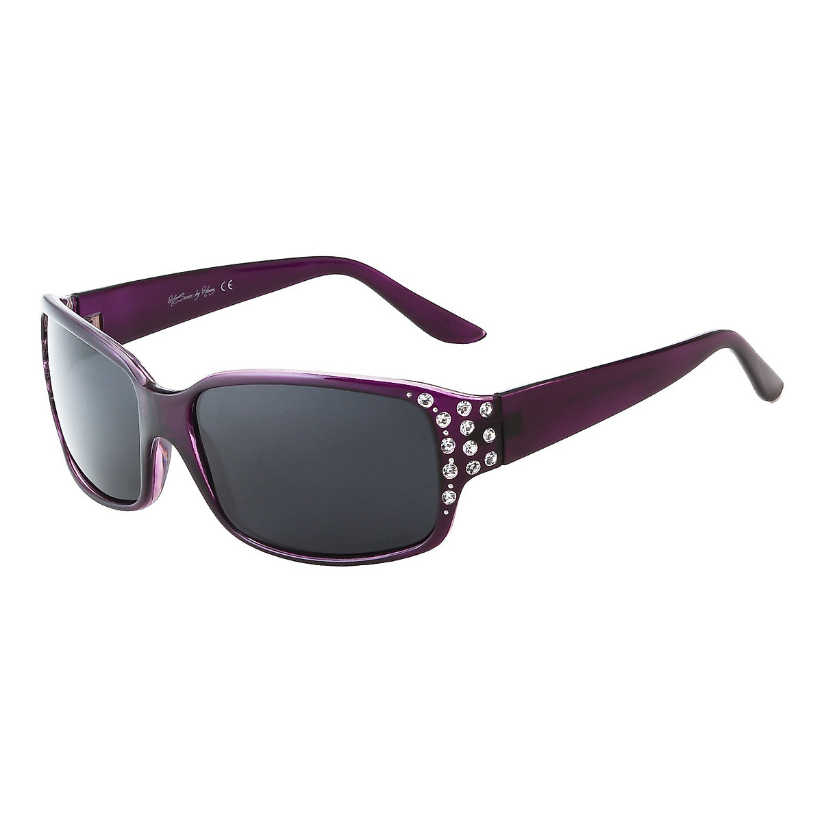 Polarized Sunglasses for Women - Premium Lavender Fashion Sunglasses - HZ Series Diamante Womens Designer Sunglasses