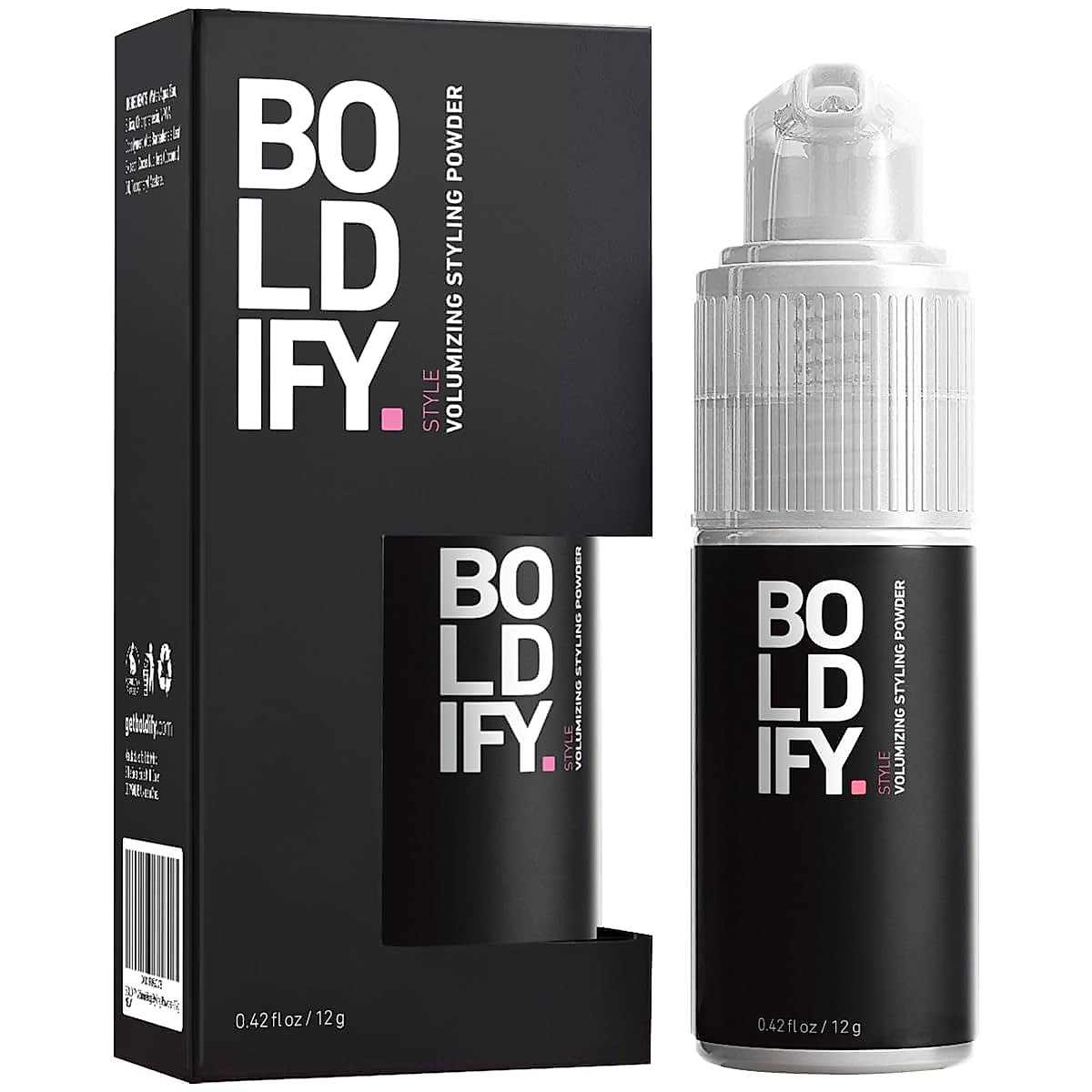 BOLDIFY Hair Texture Powder and Volumizer - Styling for Thinning Hair - Volumizing Powder for Women & Men - Travel Size