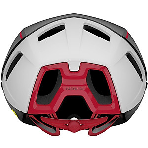 Giro Vanquish MIPS Cycling Helmet - Men's Matte Black/White/Bright Red (2022) Large