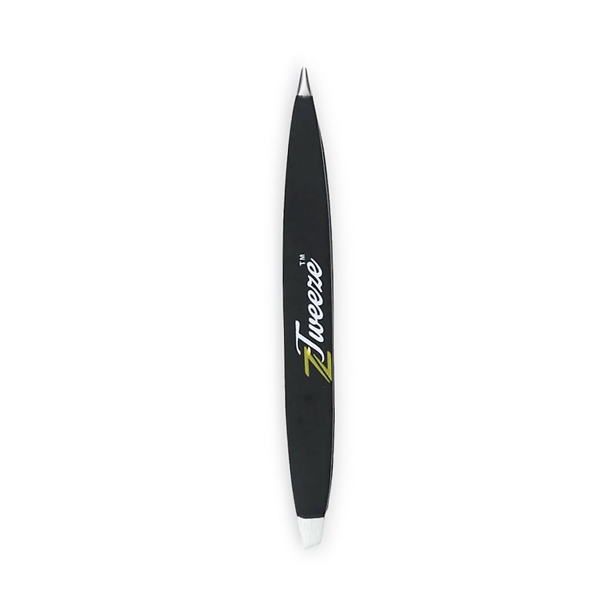 Slant and Dual Ended Point Tips Tweezers Precision Crafted for Eyebrows Ingrown Hair two in one Tweezers for Ease of use Z-Tweeze PATENTED by DreamCut