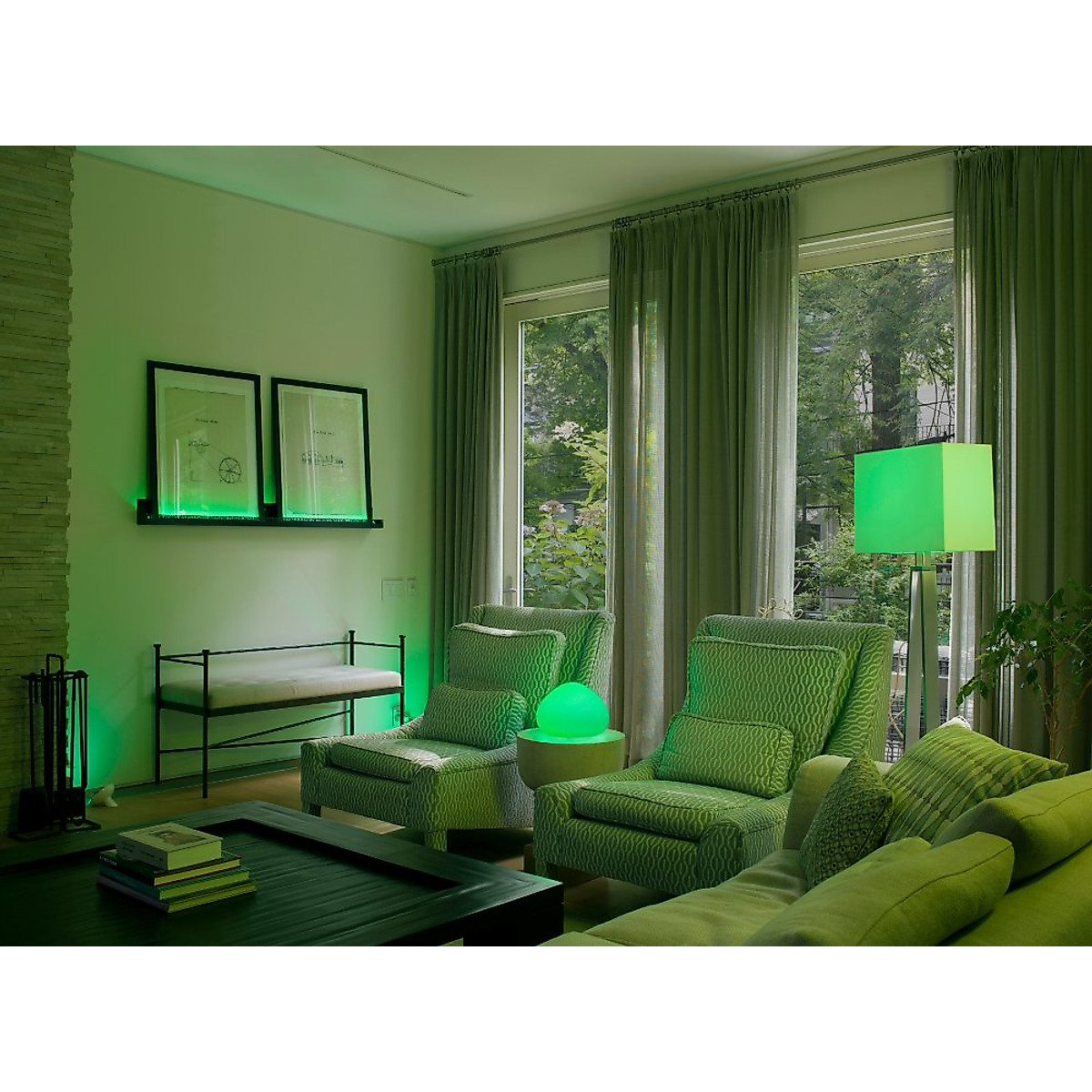 Philips Hue White and Color Ambiance A19 60W Equivalent Smart Bulb Starter Kit (Compatible with Amazon Alexa Apple HomeKit and Google Assistant)