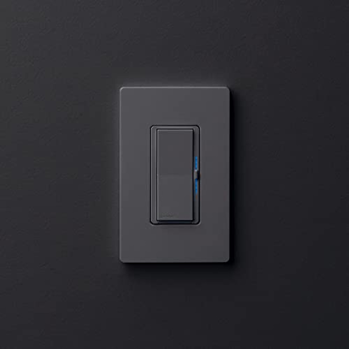 Lutron Diva Smart Dimmer Switch Starter Kit for Caséta Smart Lighting, with Smart Hub, Pico Remote, and Pedestal | No Neutral Wire Required | DVRF-BDG-1DP-A