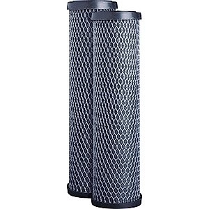 CFS – 2 Pack Carbon Block Water Filter Cartridges Compatible with FXWTC, 3WH-STDCW-F02, GXWH04F, GXWH20S Models – Remove Bad Taste & Odor – Whole House Replacement Filter Cartridge