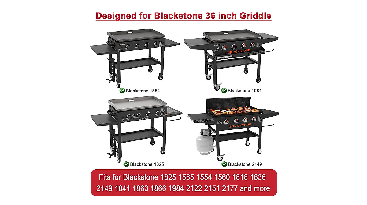 Premium Hinged Lid for Blackstone 36" Griddle