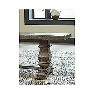 Signature Design by Ashley Wyndahl Dining Bench, Rustic Brown