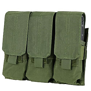 Condor Elite MA58-001 Triple M4 Mag Pouch Olive DRAB