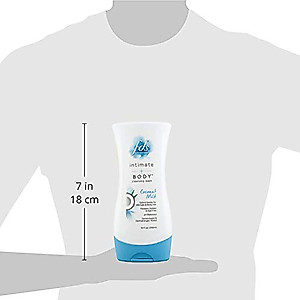 FDS Intimate + Body Cleansing Wash, Coconut Milk - Bottle, 10 Ounce