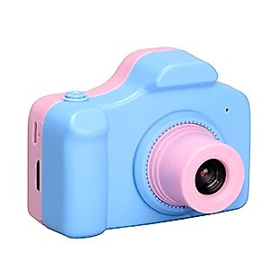 Kid Camera, Digital Camera 1080p for Kids, Toddler Camera Compact for Child Little Hands, Christmas Birthday Gifts for Girls Boys (Color : Blue, Memory Card : with 16g Memory Card)