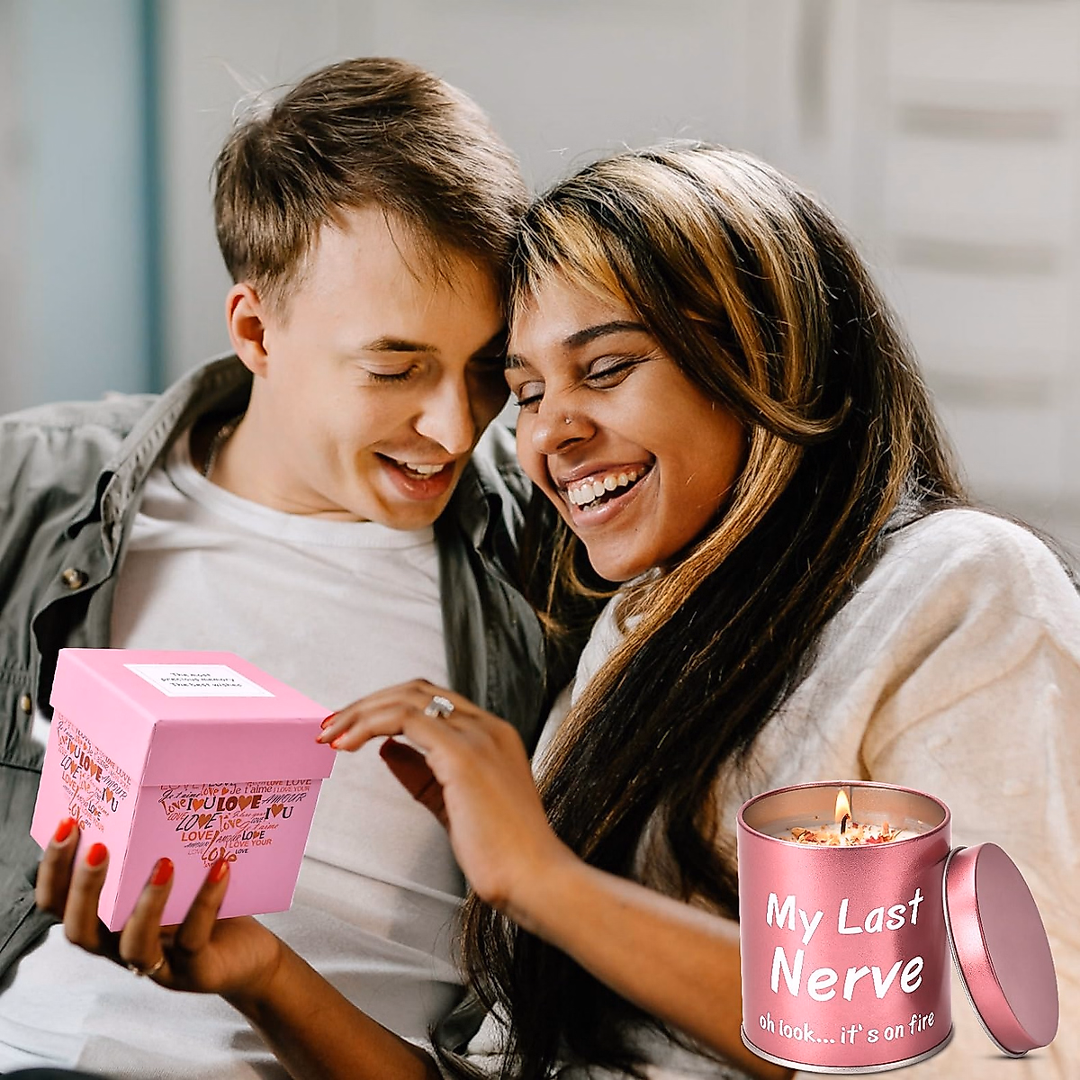 Gifts for Women, Funny Christmas Stocking Stuffers Birthday Gifts for Women, Unique Gifts for Her, Sister, BFF, Women, Scented Candles