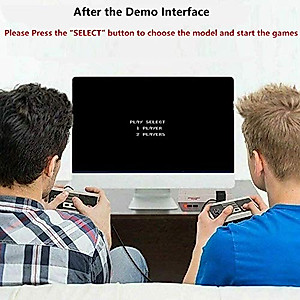 Retro Game Console,Classic Mini Console with Built-in 620 Classic Edition Games and 2 Controllers,AV Output Video Games for Kids and Adults as Gifts.