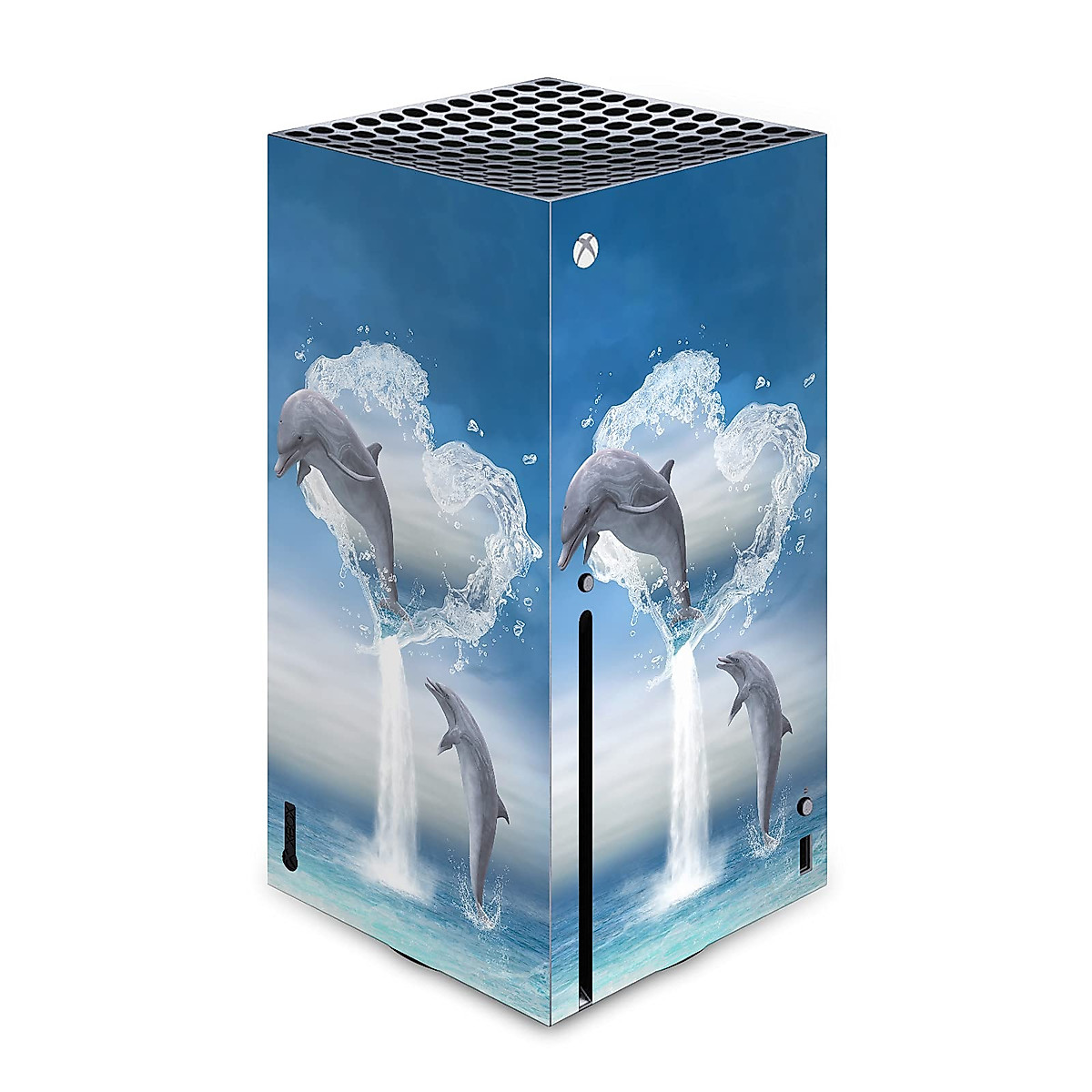 Head Case Designs Officially Licensed Simone Gatterwe Lovers Art Mix Vinyl Sticker Gaming Skin Case Cover Compatible with Xbox Series X Console