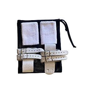 LIL'FOX 8"x10" Drawstring Gymnastics SMALL GRIP BAG 26x20cm | Lightweight Bag for Personal Equipment | Shiny Foil Rhinestones