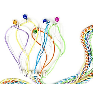 UKD PULABO Useful & practicalAdjustable Nylon Harness Vest & Leash Set for Pet Hamster Gerbil Rat Mo Small Animal Walking Toy Random Color, Green, 1.4m