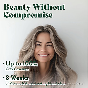 Herbatint Permanent Hair Dye For Women - 7C Ash Blonde - For Up To 100% Gray Coverage of Resistant Gray Hair - Ammonia-Free, Alcohol-Free & Vegan - Salon Influenced Hair Color 5.75 fl oz