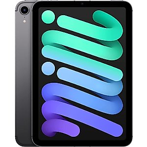 2021 Apple iPad Mini 6 (8.3 inch, Wi-Fi + Cellular, 256GB) Gray (Renewed)